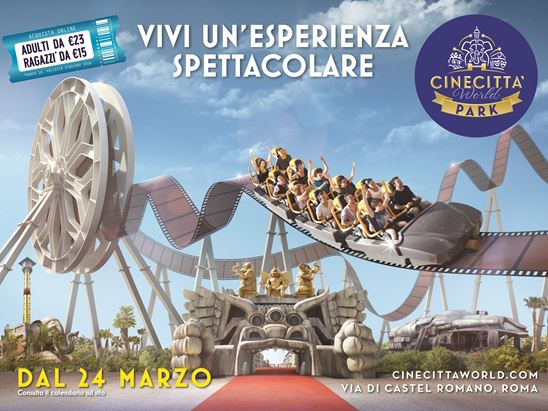 Cinecittà World sceglie Leo Burnett per la campagna di apertura della ... Cinecittà World sceglie Leo Burnett per la campagna di apertura della ...