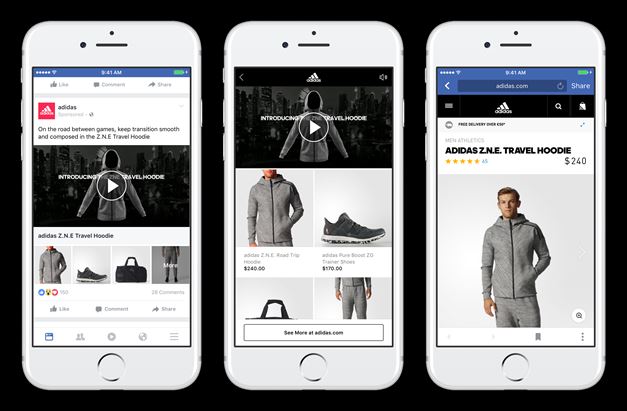 Facebook lancia il nuovo formato pubblicitario Collection