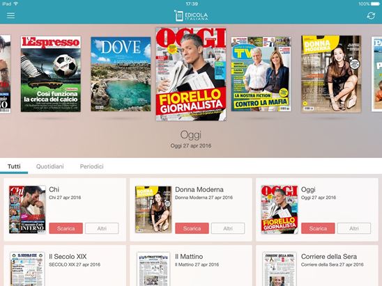 Applix porta Edicola Italiana su iOS e Android