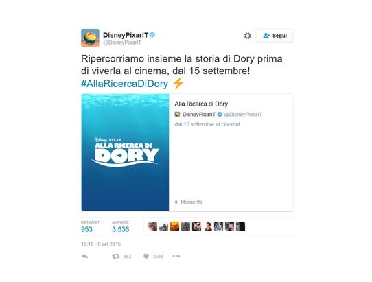Twitter Moments arriva in Italia. Più facile fare storytelling sul social