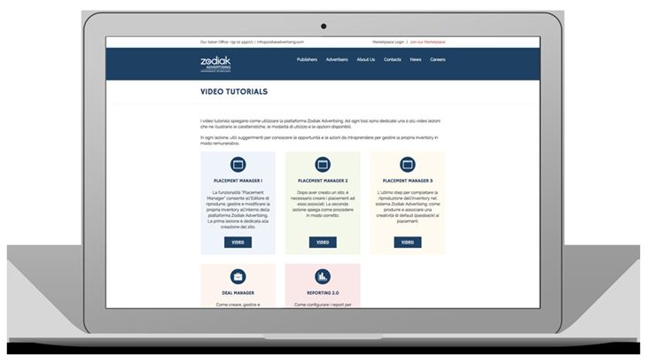 Zodiak Advertising presenta due nuove soluzioni per gli editori online