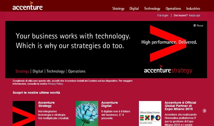 Accenture sempre più Digital: aumentano gli investimenti per allargare ...