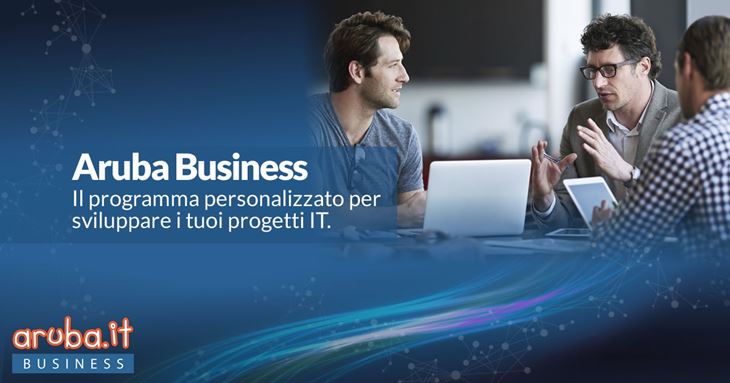 Aruba presenta Aruba Business con una campagna web e radio
