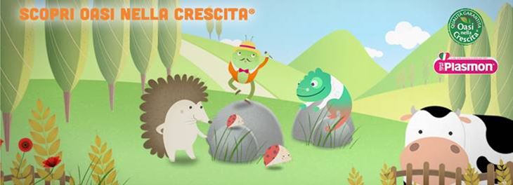 Plasmon, nuovo logo per Oasi nella Crescita: lancio web con un cartoon ...
