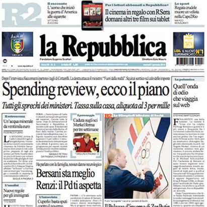 Restyling per Repubblica: la nuova release in edicola da giovedì