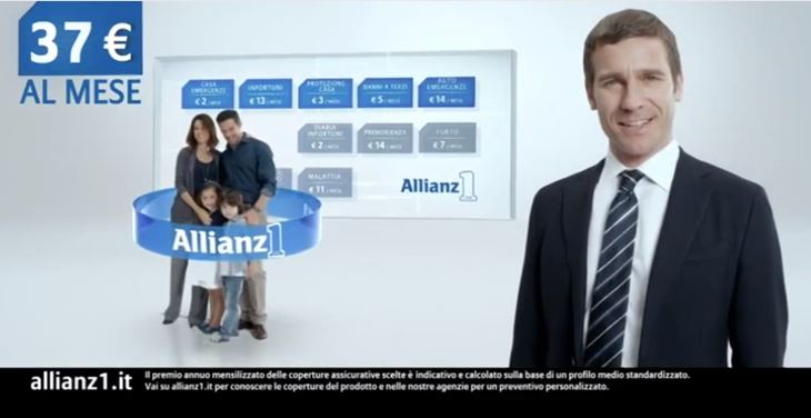 Allianz lancia l'offerta Allianz1 con una campagna multimediale