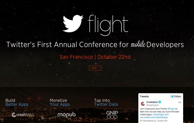 Twitter annuncia "Flight", la sua conferenza per sviluppatori