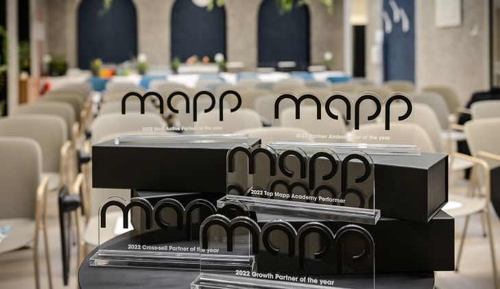 Mapp Partner Day, premiati i migliori partner di Mapp del 2022