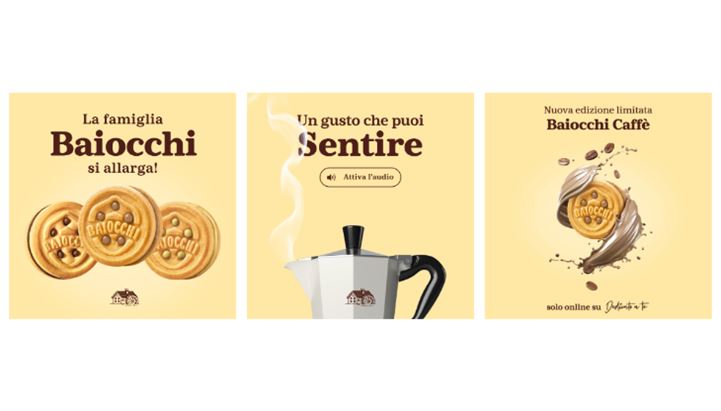 Subsense firma il lancio social dei nuovi Baiocchi al caffè