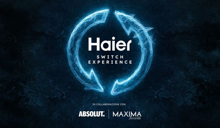 Un’installazione immersiva per svelare il nuovo frigo Haier Side by ...