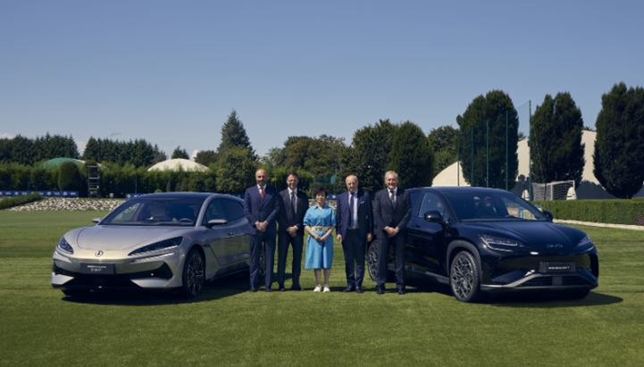 BYD è sponsor dell’Inter: accordo per le prossime tre stagioni