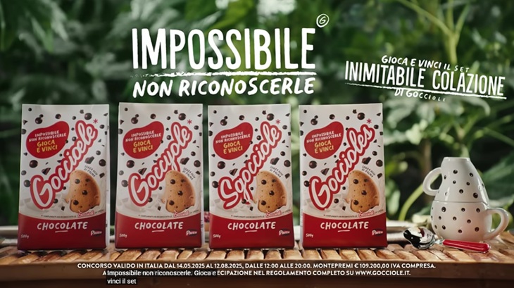 Le Gocciole tornano on air con la campagna "Impossibile non riconoscerle"